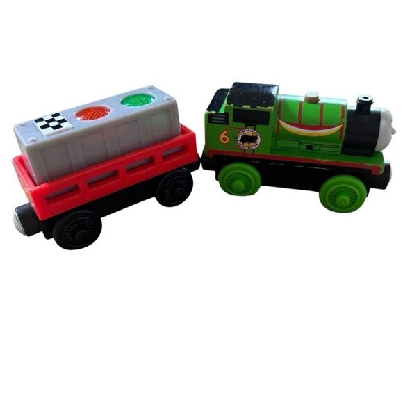 Learning Curve | Toys | Thomas Friends Wooden Railroad Racing Percy ...